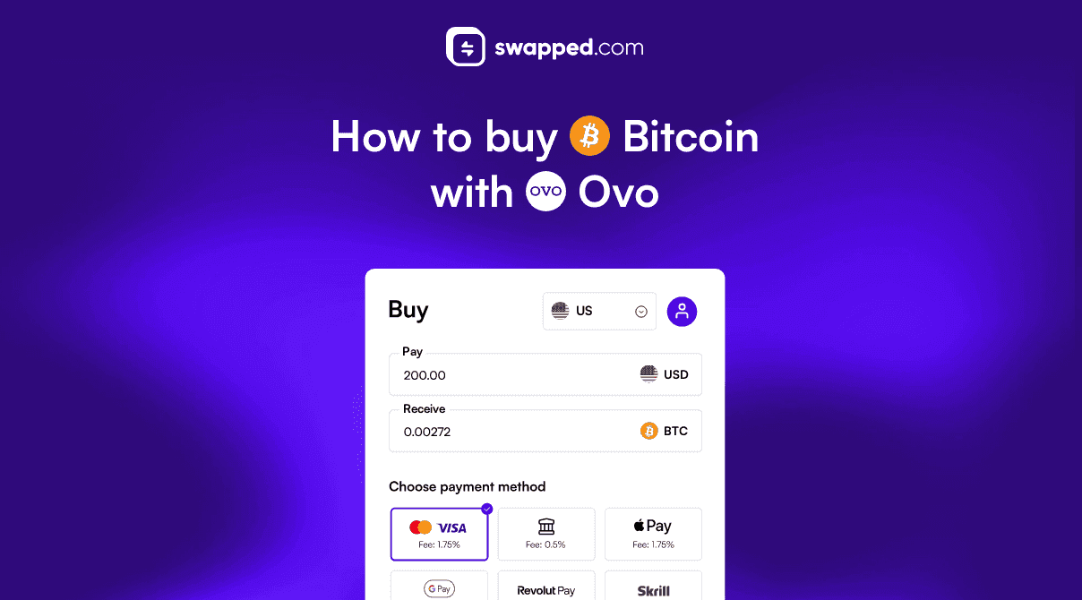 How to buy Bitcoin (BTC) with Ovo