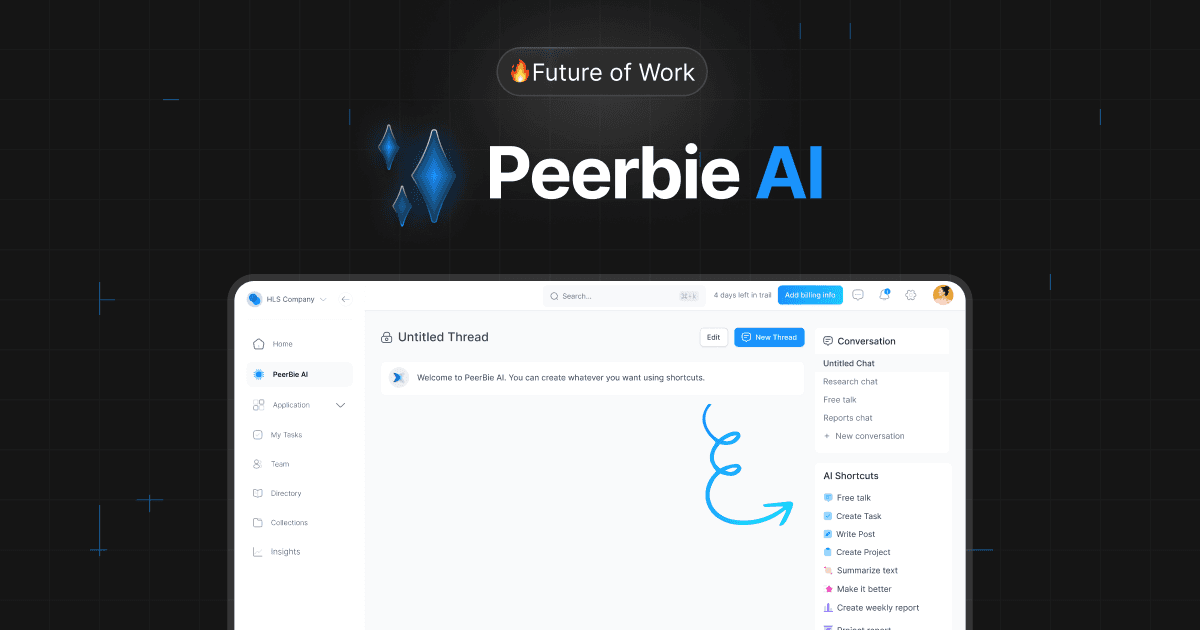 Peerbie AI - The Future of Work & Collaboration