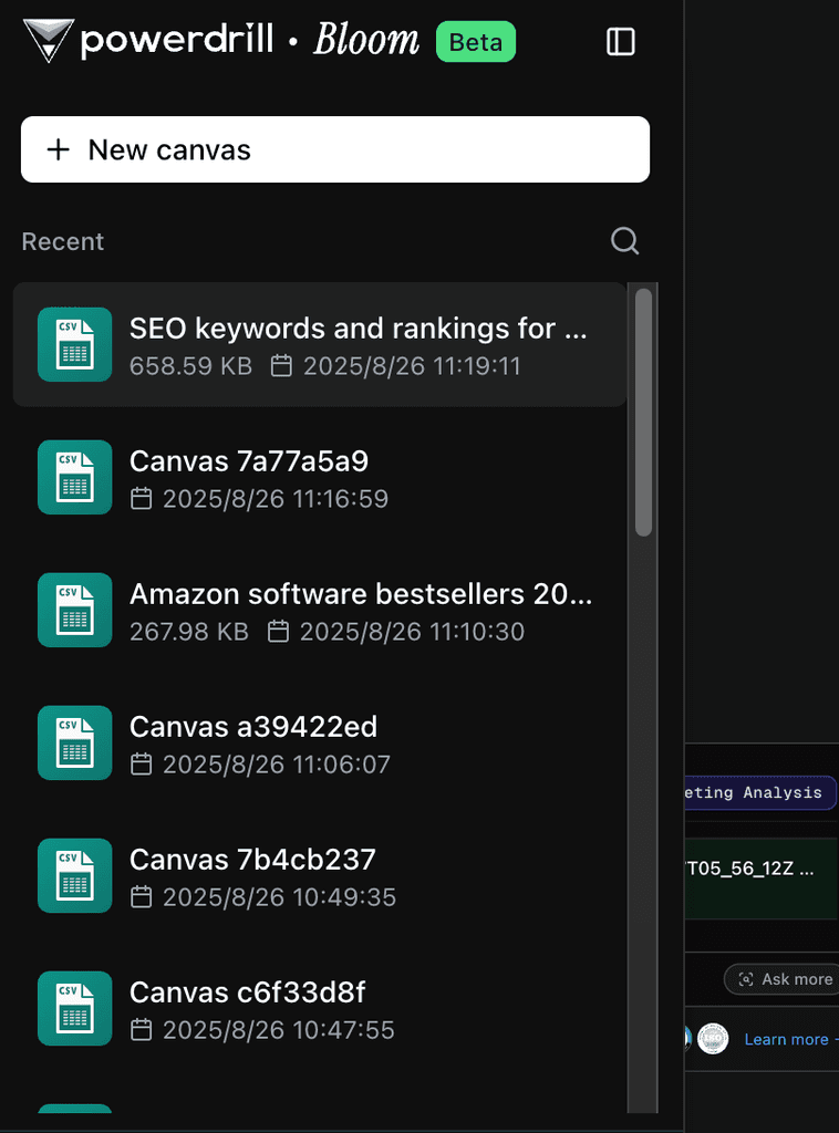 Powerdrill Bloom FAQ