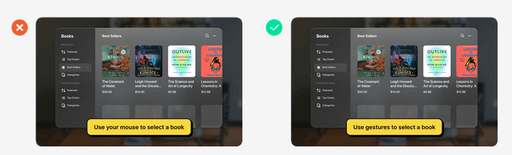 Guidelines of Spatial UI Design