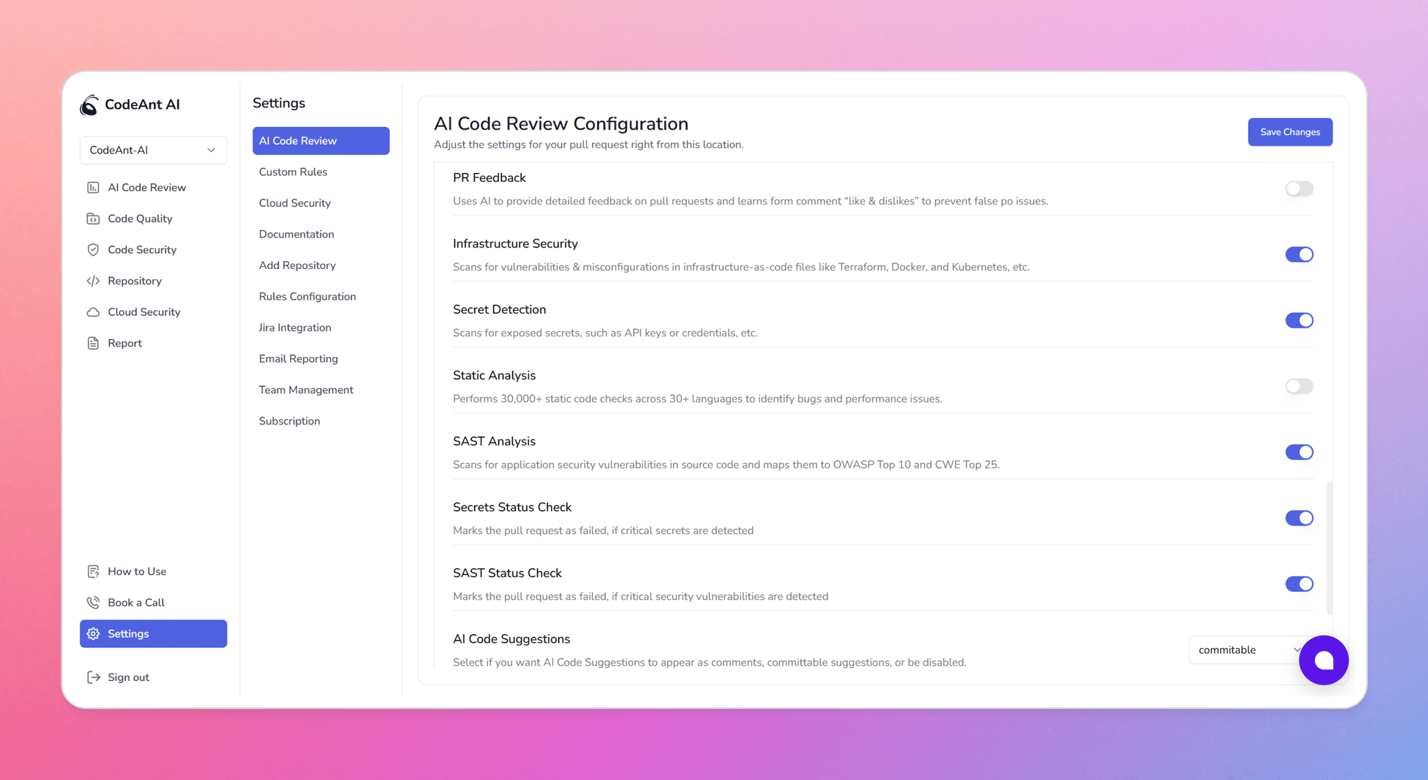 Azure Devops Automated Code Review with CodeAnt AI