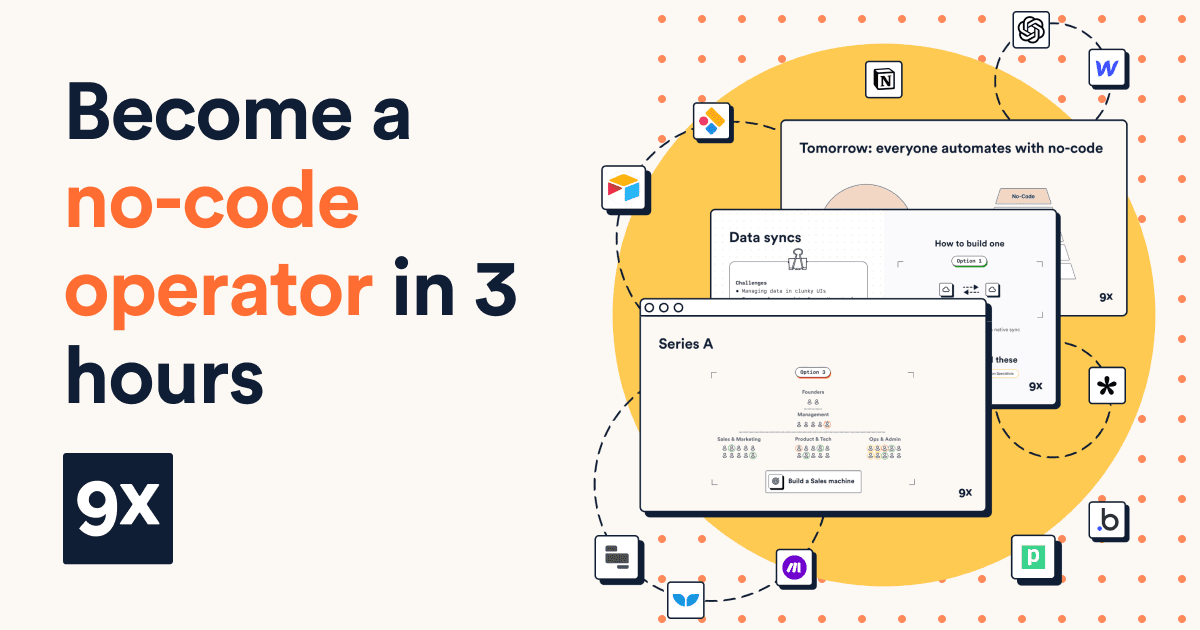 9x | No-Code Operator Crash Course