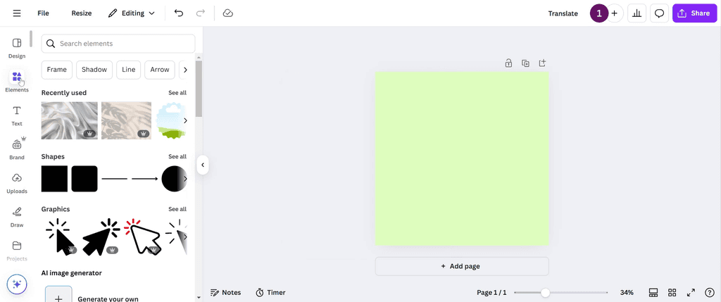 How to Mask in Canva – Easy Guide to Crop Images into Shapes - 1 minute ...