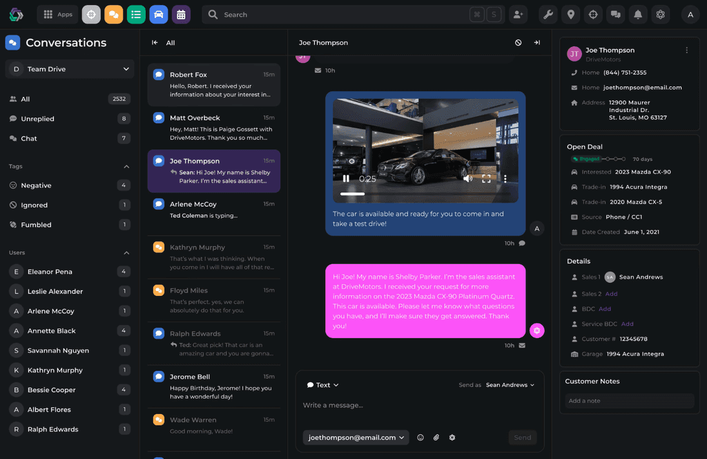 FordDirect Certified CRM for Ford & Lincoln Dealers | DriveCentric