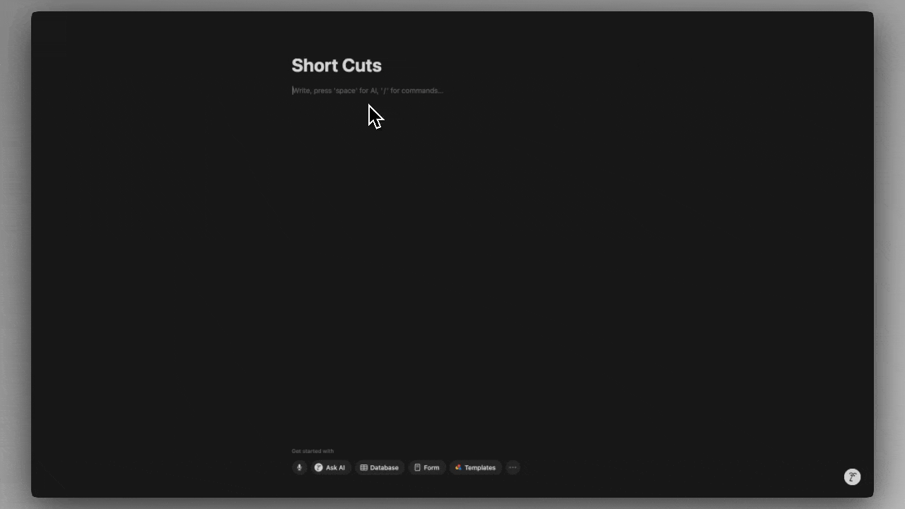 The Only Notion Shortcuts You'll Ever Need - OlsNotion