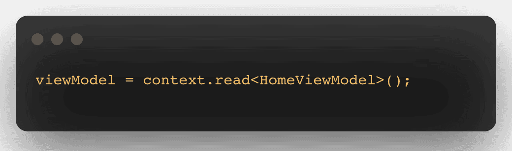 Using MVVM Architecture in Flutter