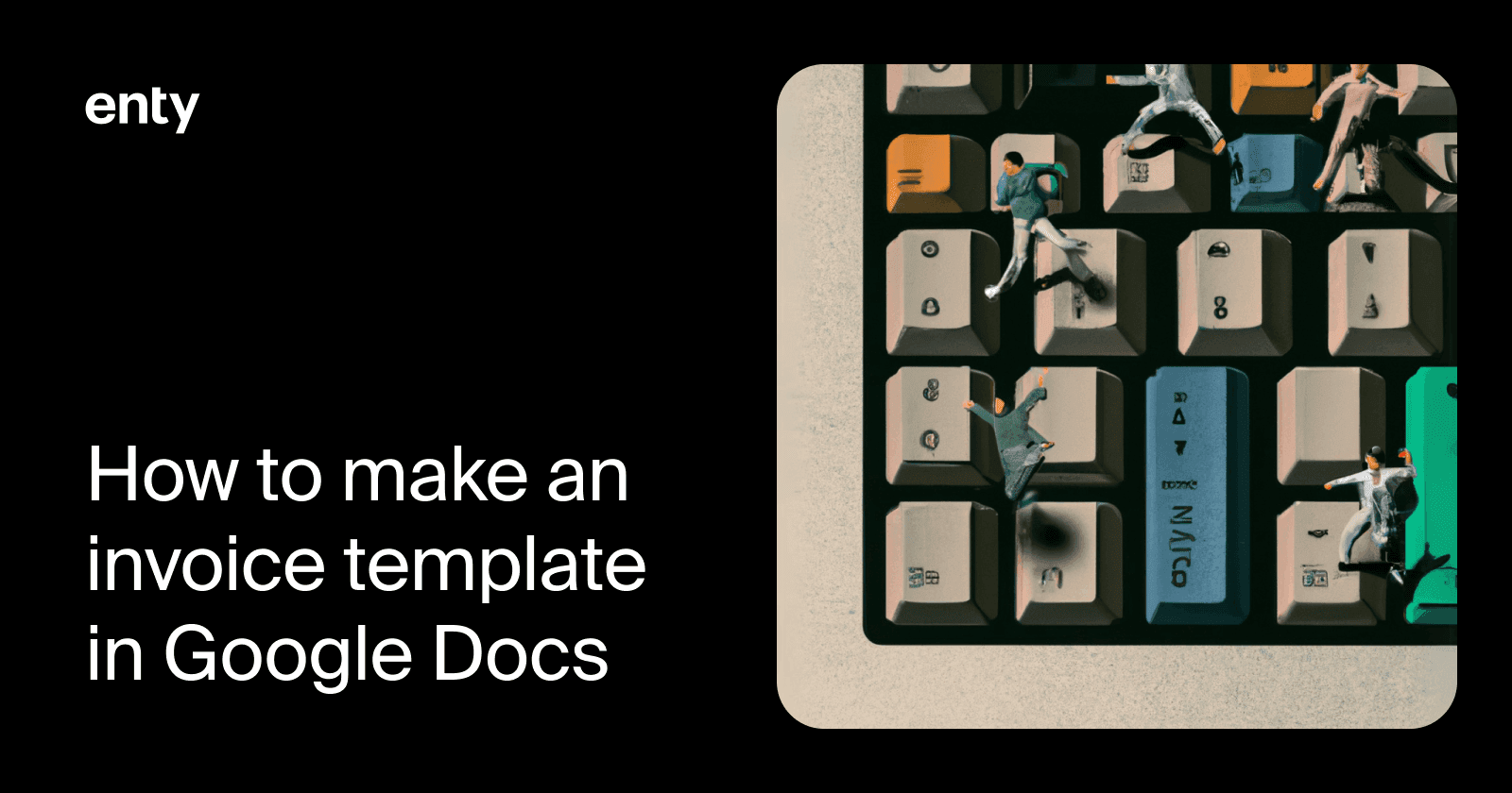 How to make an invoice template in Google Docs