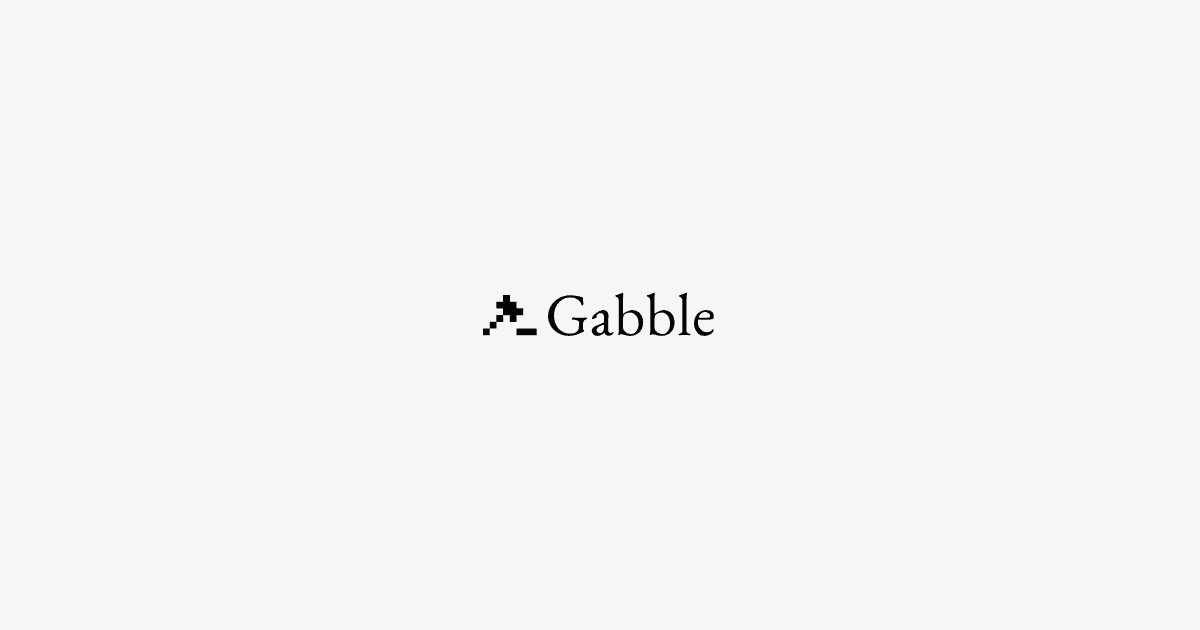 Gabble - Arguing Online, Gamified