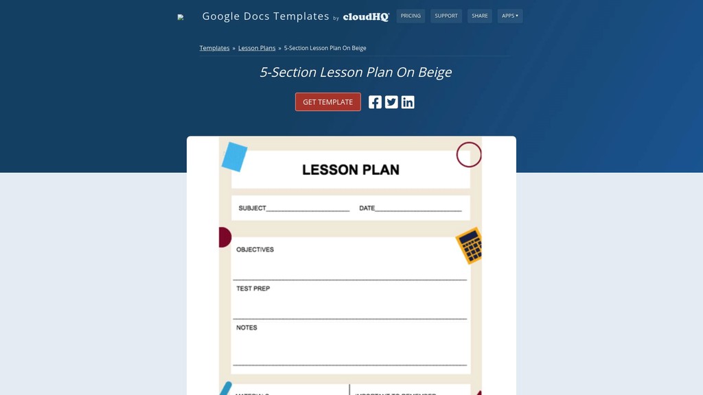 7 Best Lesson Plan Tem Examples for Teachers 2025