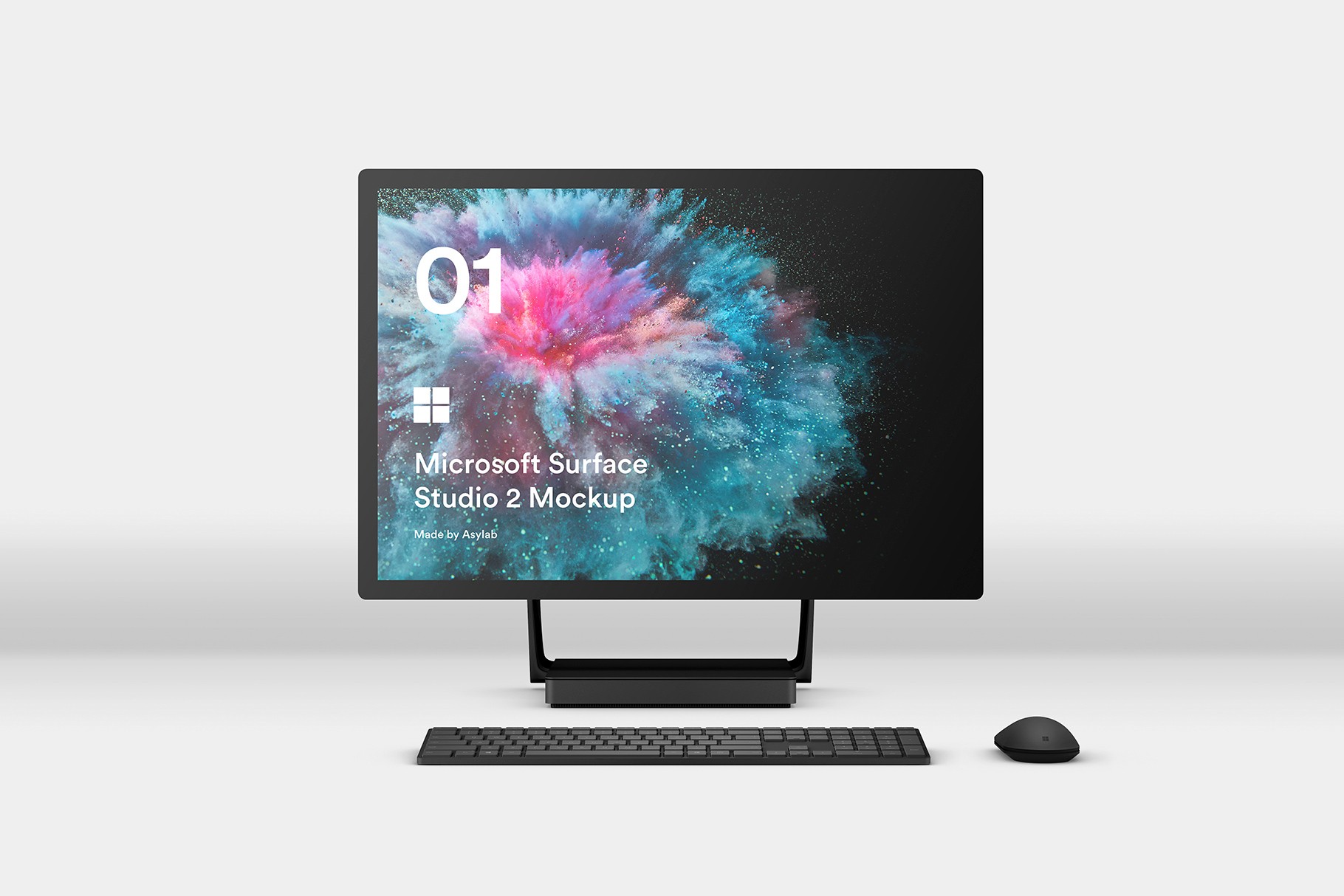Microsoft Surface Studio 2 - 8 Mockups Scenes | Asylab