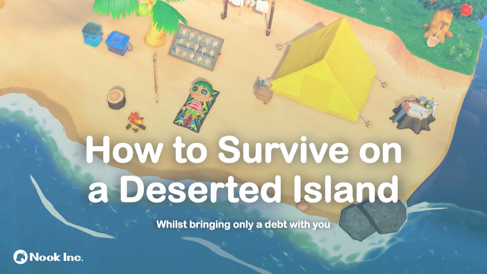 Animal Crossing New Horizons Template - D Story