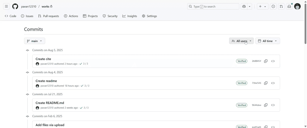 How to See Commit History in Github - 1 minute video guide