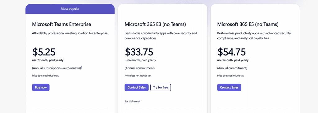 Microsoft Teams pricing: Plans, Features, Value | Lark