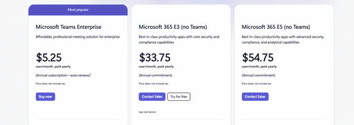 Microsoft Teams pricing: Plans, Features, Value | Lark