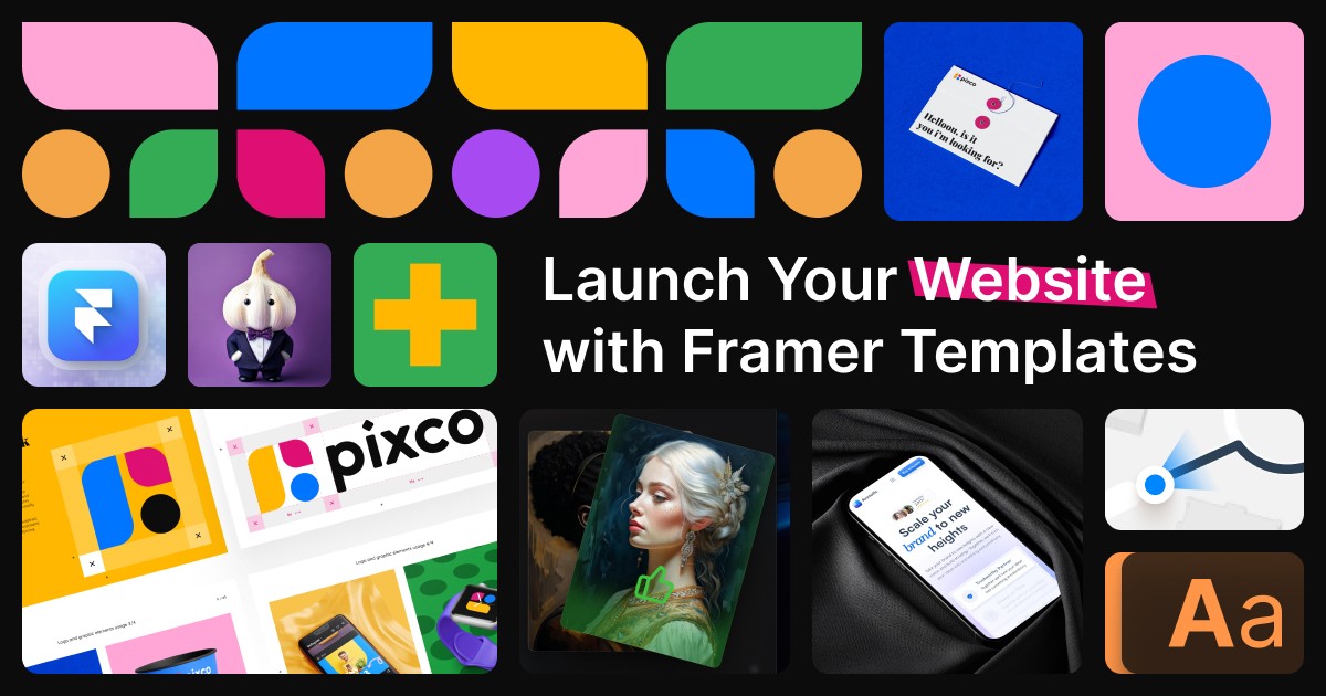 Top Framer Templates — Website Templates for Small & Large Businesses ...