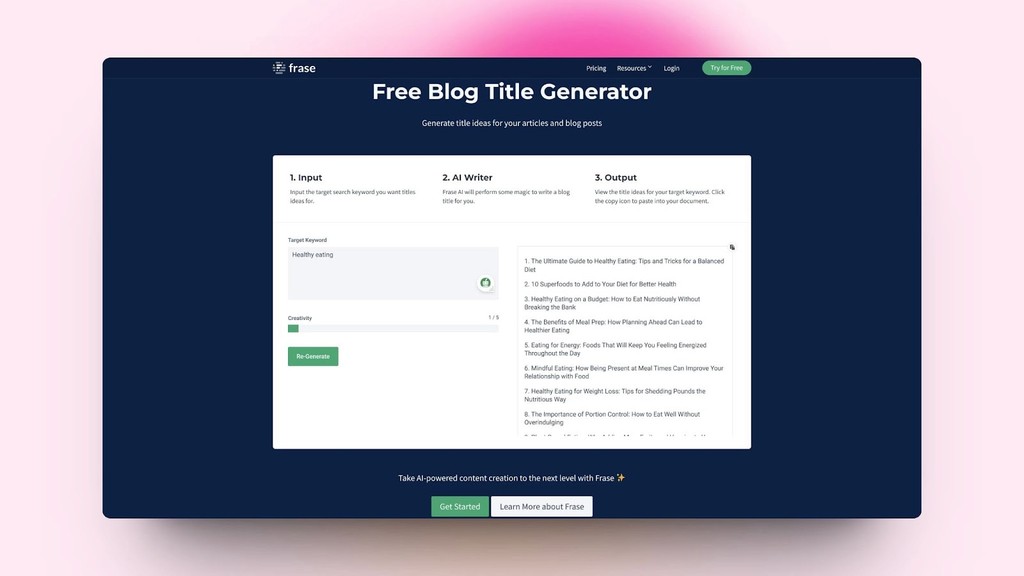 10 Best Blog Title Generators To Craft Catchy Blog Titles