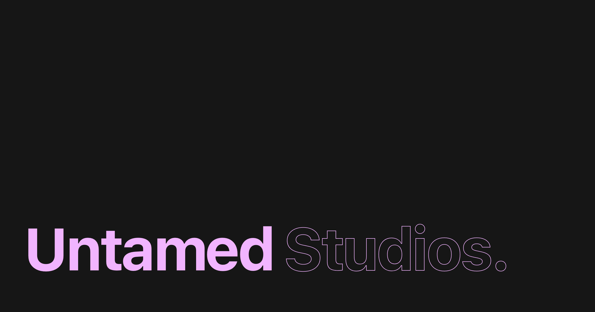 Untamed Studios | Home