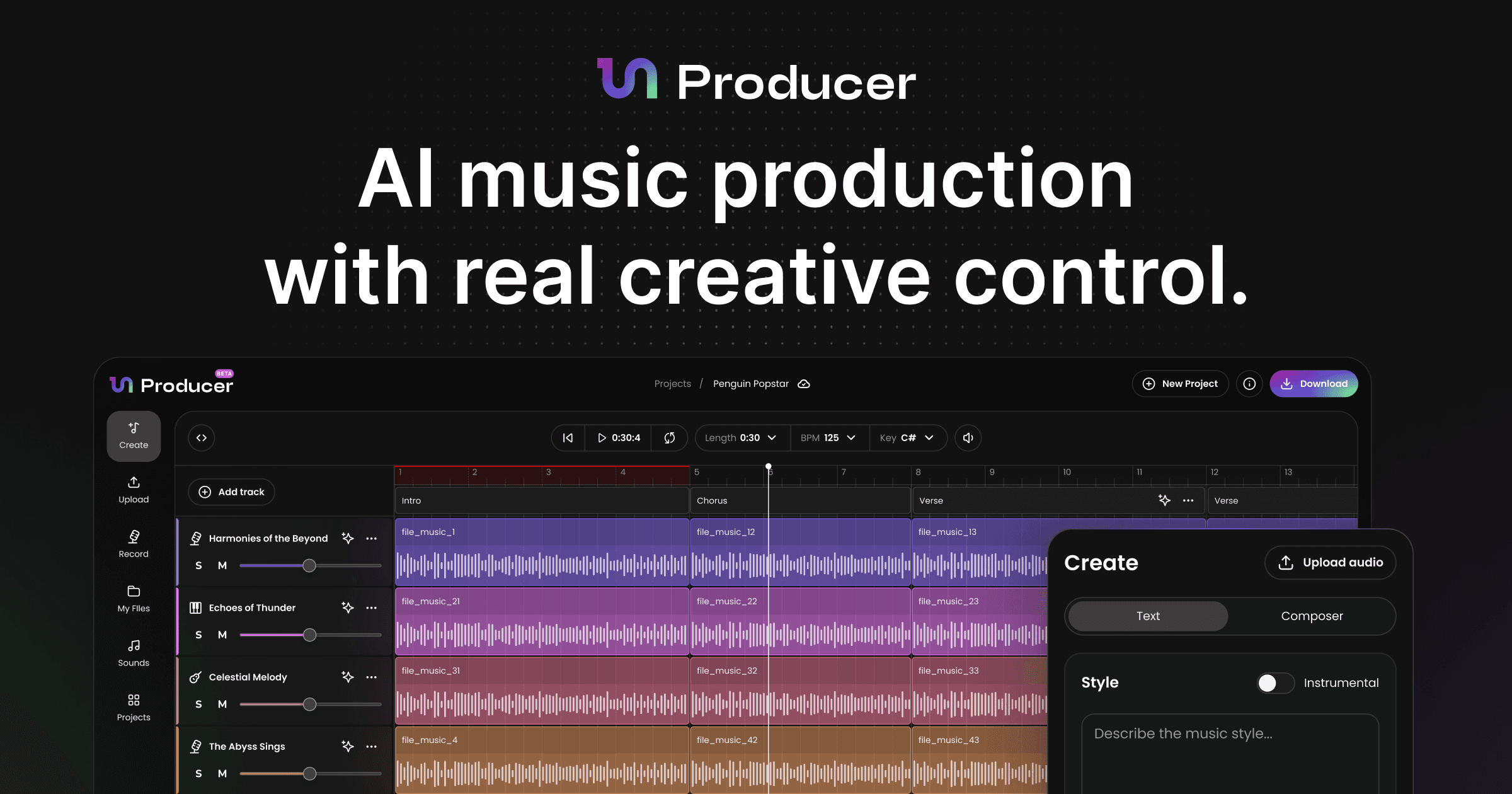Creating Music With Tag Controls - Tuney