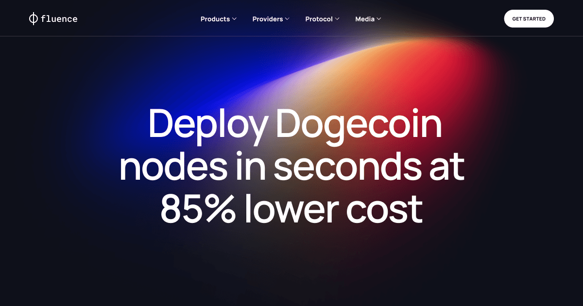Deploy Dogecoin nodes in seconds at 85% lower cost