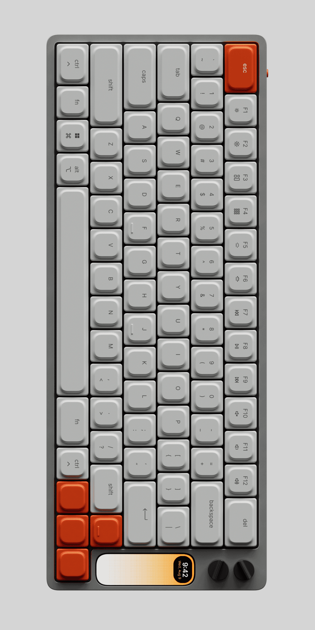 KNOB / k.no.b.1 / Low Profile Mechanical Keyboard