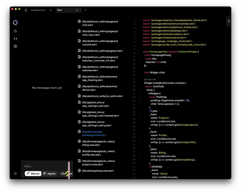 Build an app in a weekend - Teta Flutter AI Development