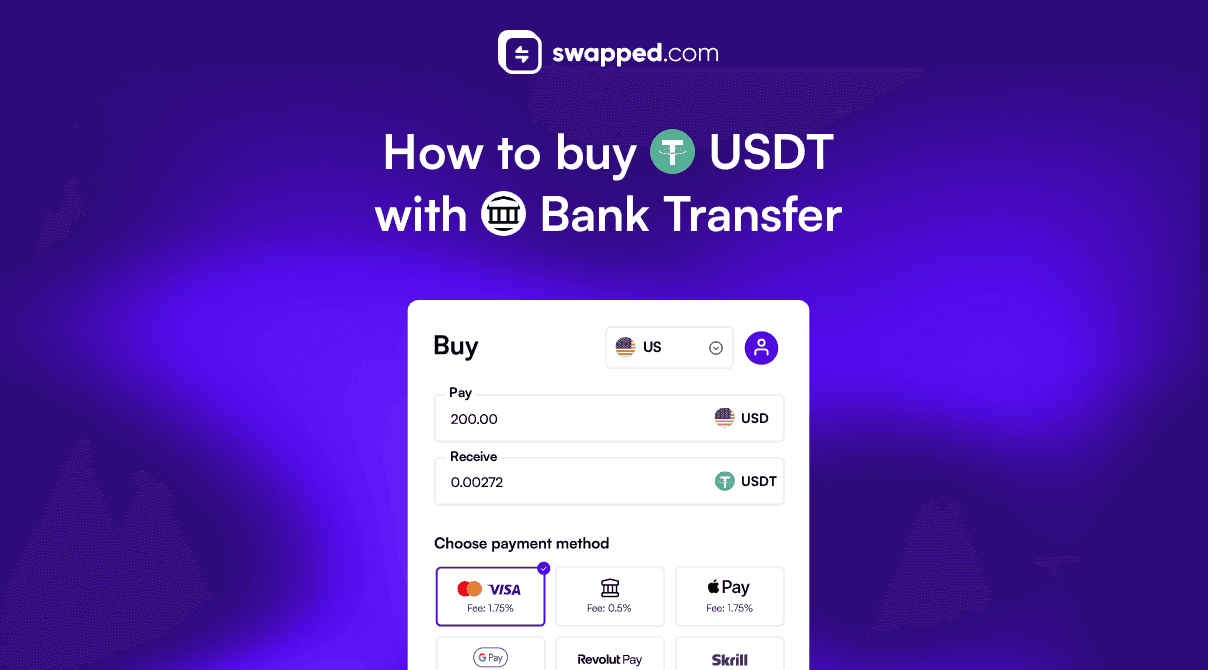 How to buy USDT (USDT) with Bank Transfer