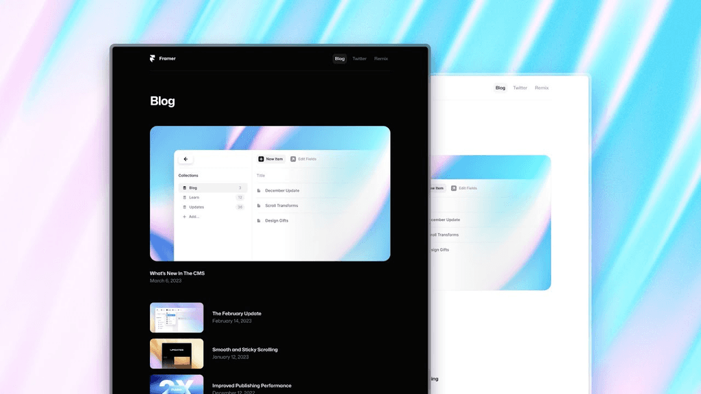 Layout & Design — Framer Academy