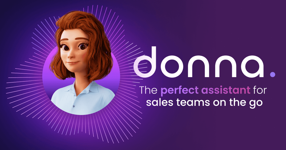 Donna, AI Assistant for Sales Reps on the Go, Raises $1.6 Million