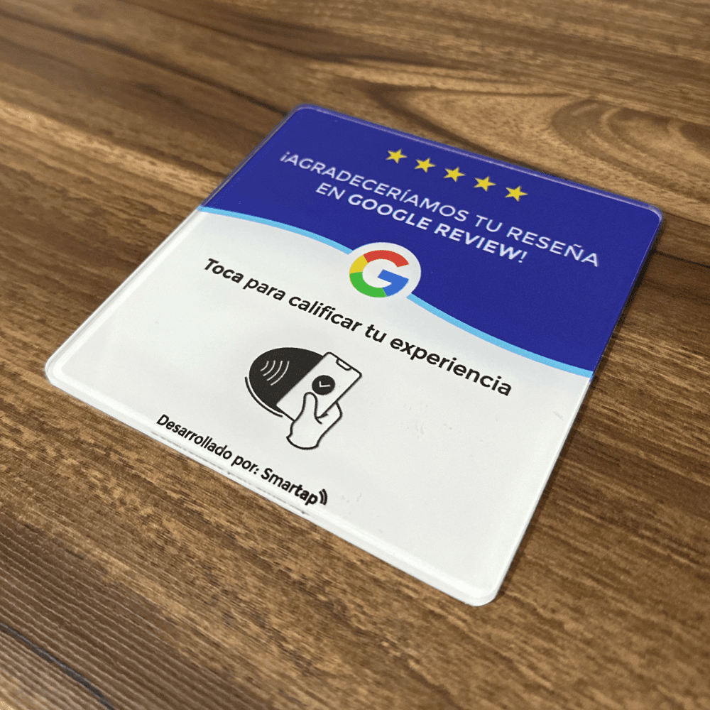 Smartap - Tarjetas de reseñas para tu negocio