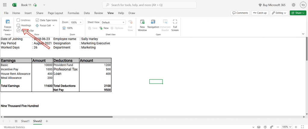 How to Enable the Ruler in Microsoft Excel - 1 minute video guide