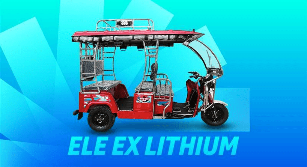 ELE E Rickshaw - Greaves 3 Wheelers