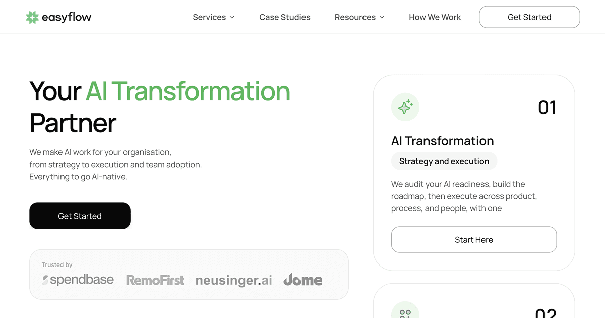 Top AI Agent Development Companies in 2026 - Easyflow