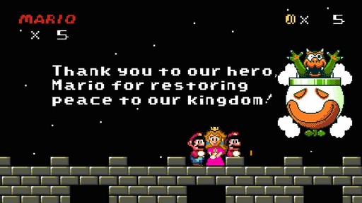 Super Mario World Quiz Template - D Story