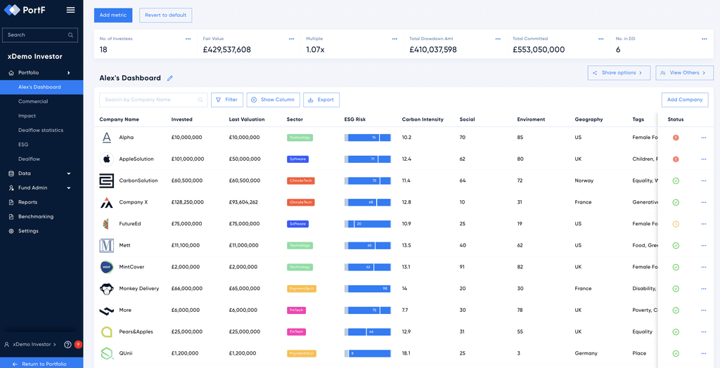 PortF | AI-Powered Portfolio Management