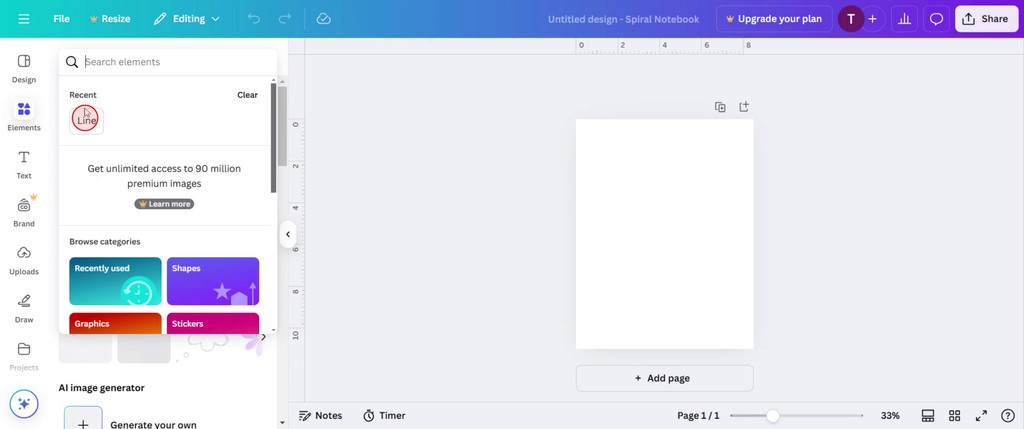 How to Create a Ruler in Canva – Quick Design Tip - 1 minute video guide
