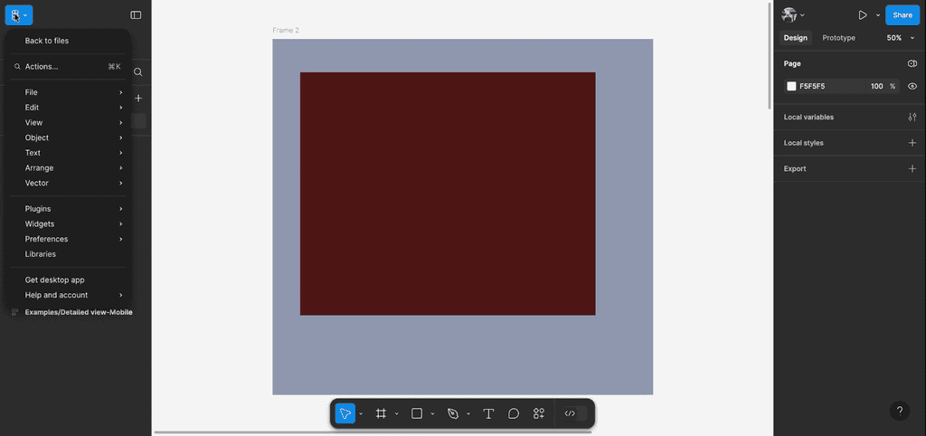 How to Zoom In Figma using Sidebar - 1 minute video guide