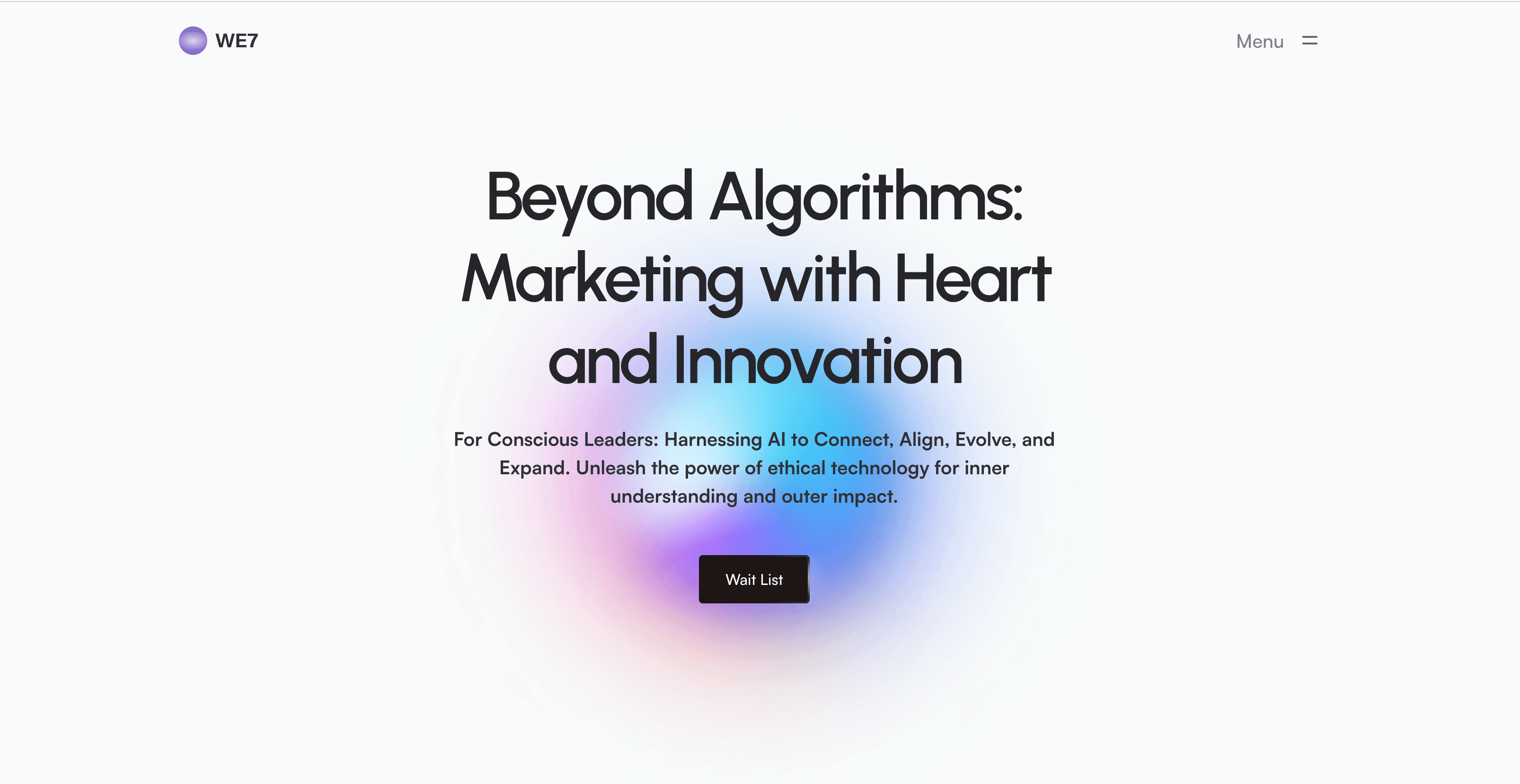 WE7 - Where AI Meets Marketing for Purpose