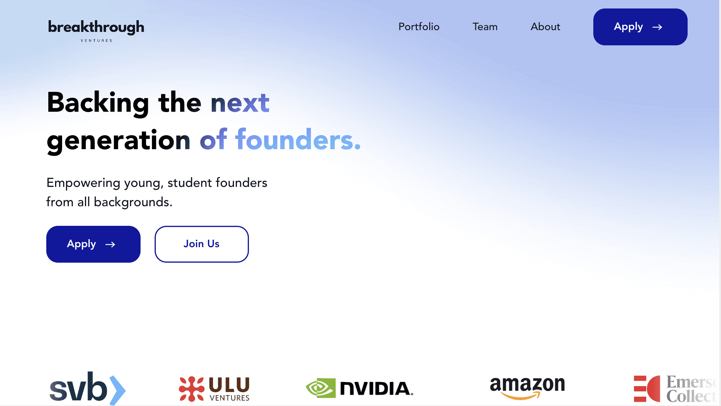 Breakthrough Ventures