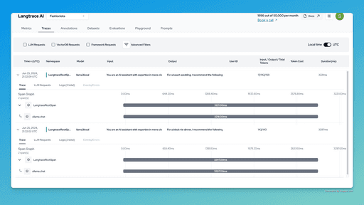 Run your LLM Apps locally using Ollama and Debug with Langtrace - Langtrace