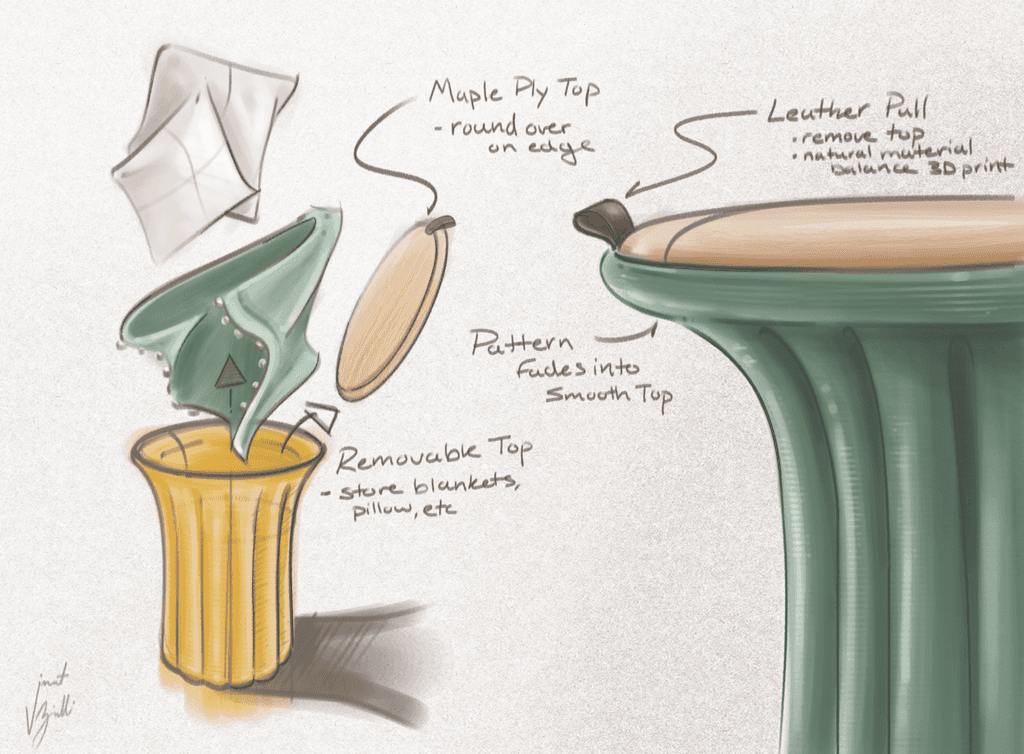 noknok Design - Stamp Side Table