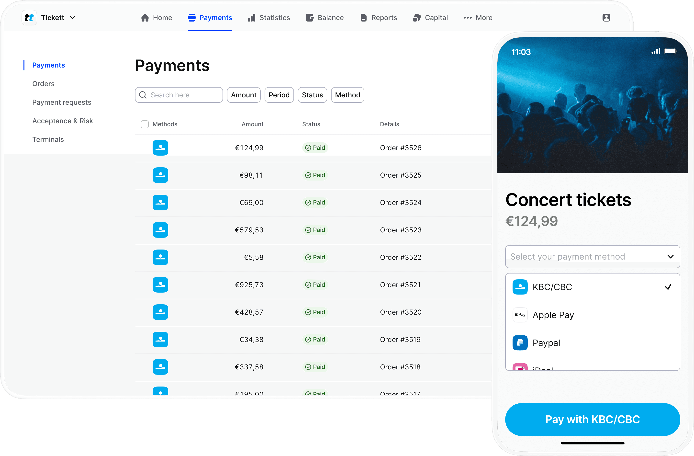 Accept KBC/CBC payments on your webshop | Mollie