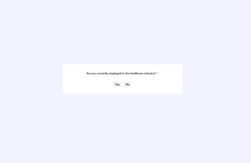 Yes / No Questions in Online Forms | Formflow