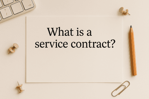 What is a service contract? Key Terms, Types, and Real-World Use Cases