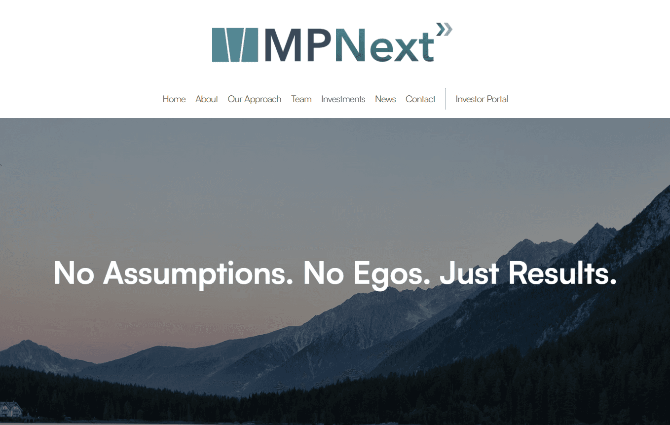 MPNext | Milestone Partners Rebrands to MP Next Capital