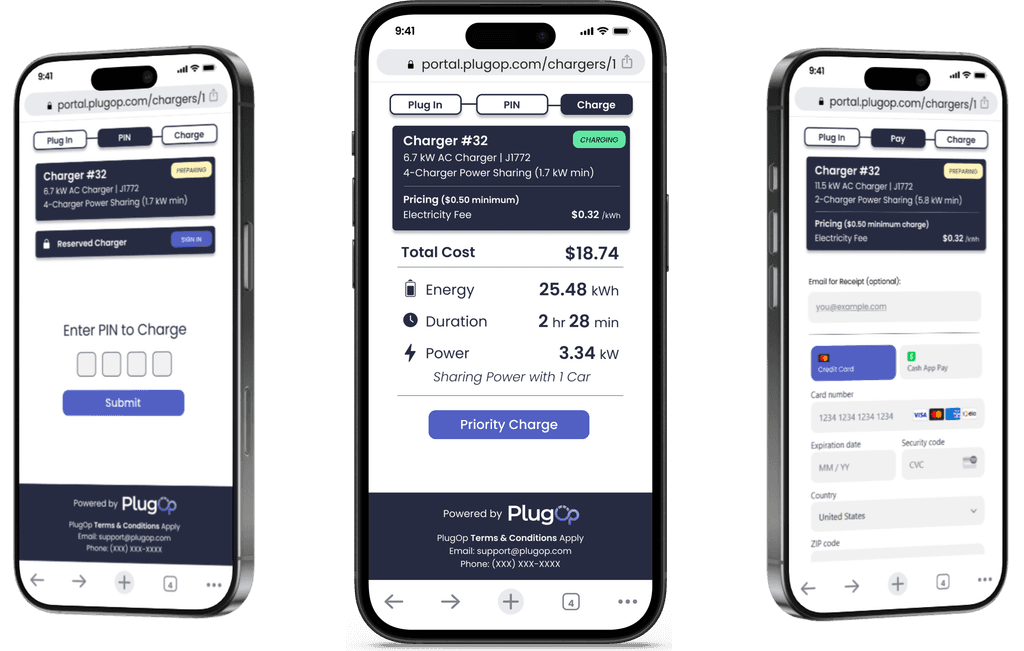 PlugOp EV Charging | Home