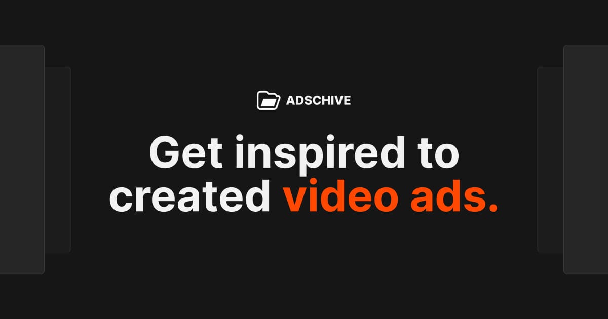 Adschive: The Best Video Ads Examples