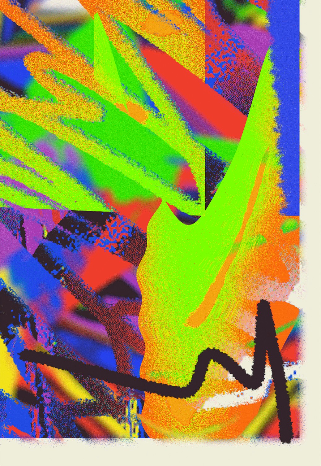 Tuesday Brain Drain: — Digital Collage - Kris Andrew Small