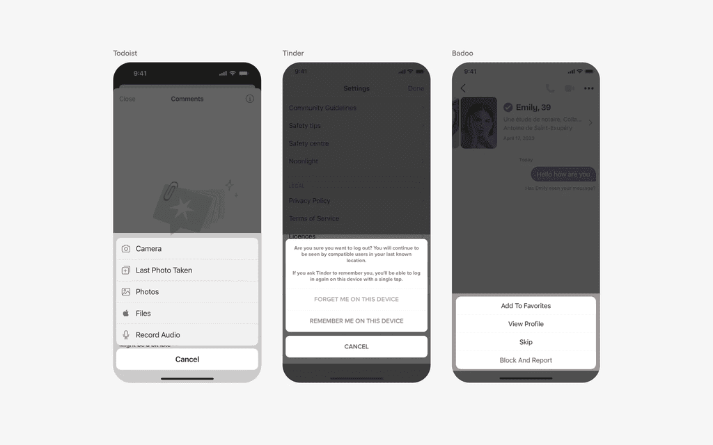 Bottom Sheet UI Design: Best practices, Design variants & Examples ...