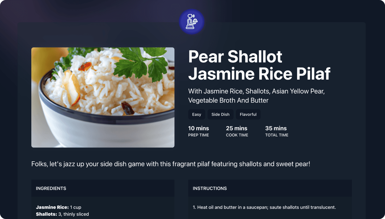 Avana.ai - Revolutionize Your Cooking with AI-Powered Recipes