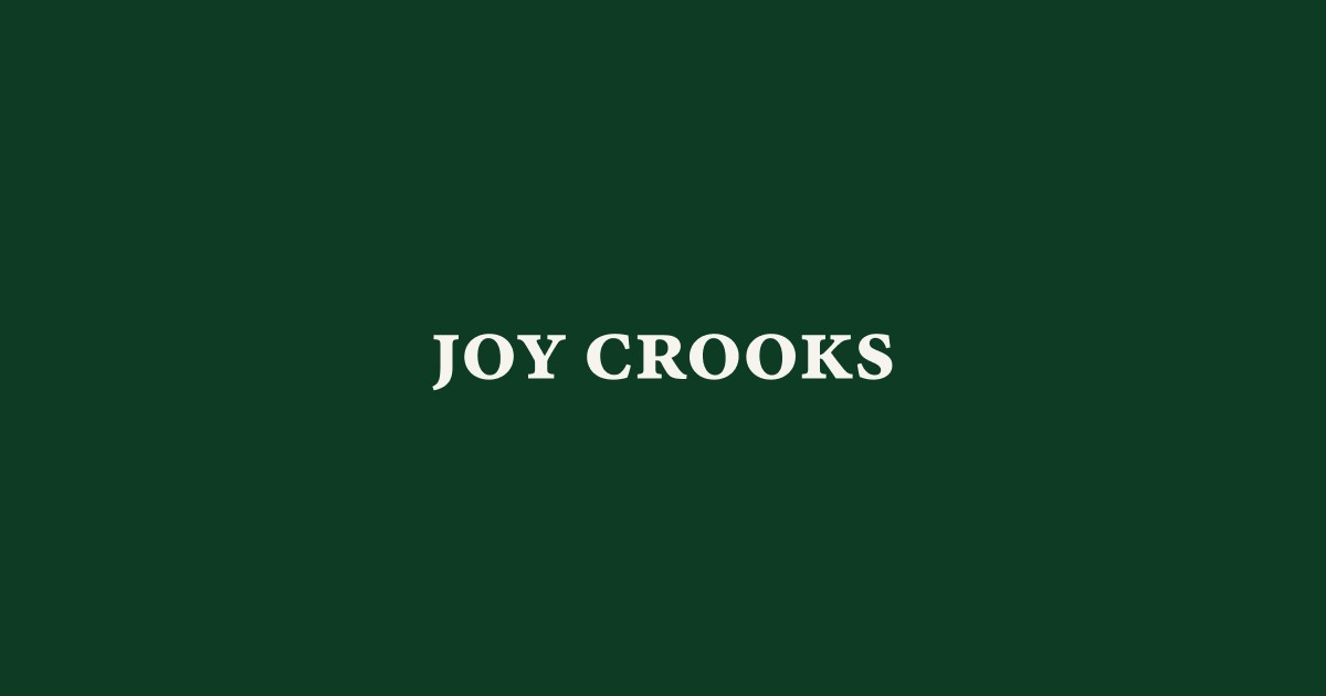 Joy Crooks, crates